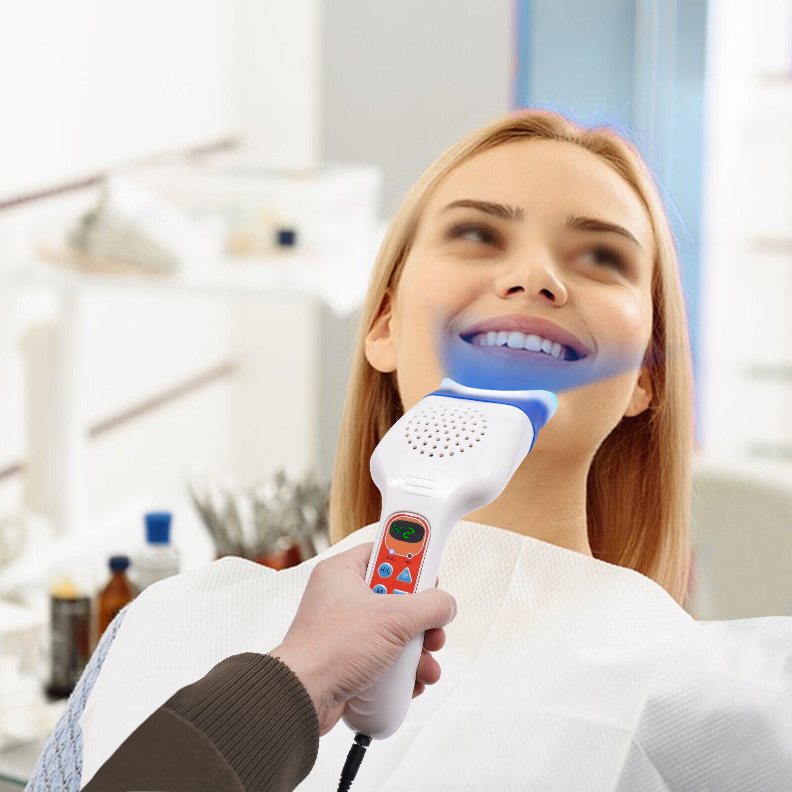 Portable Teeth-whitening Machine Dental Whitening Device Small Handheld ...