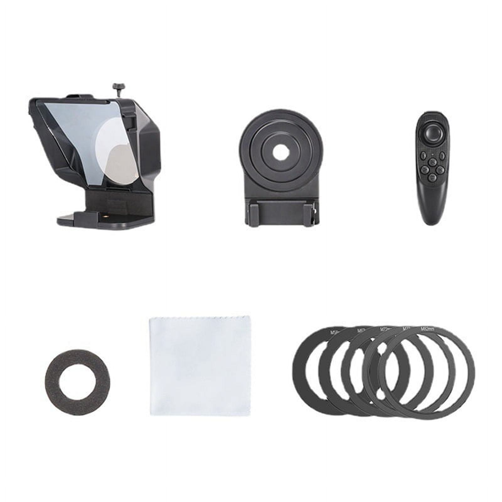 Portable Teleprompter for Smartphones SLR Camera with Remote Control ...