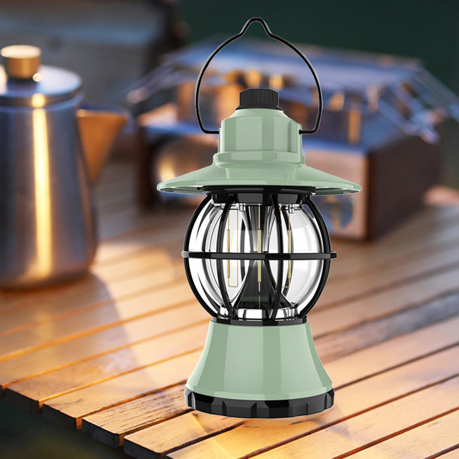 Portable Telescopic Camping Light - 3 Lighting Modes, Large-Capacity ...