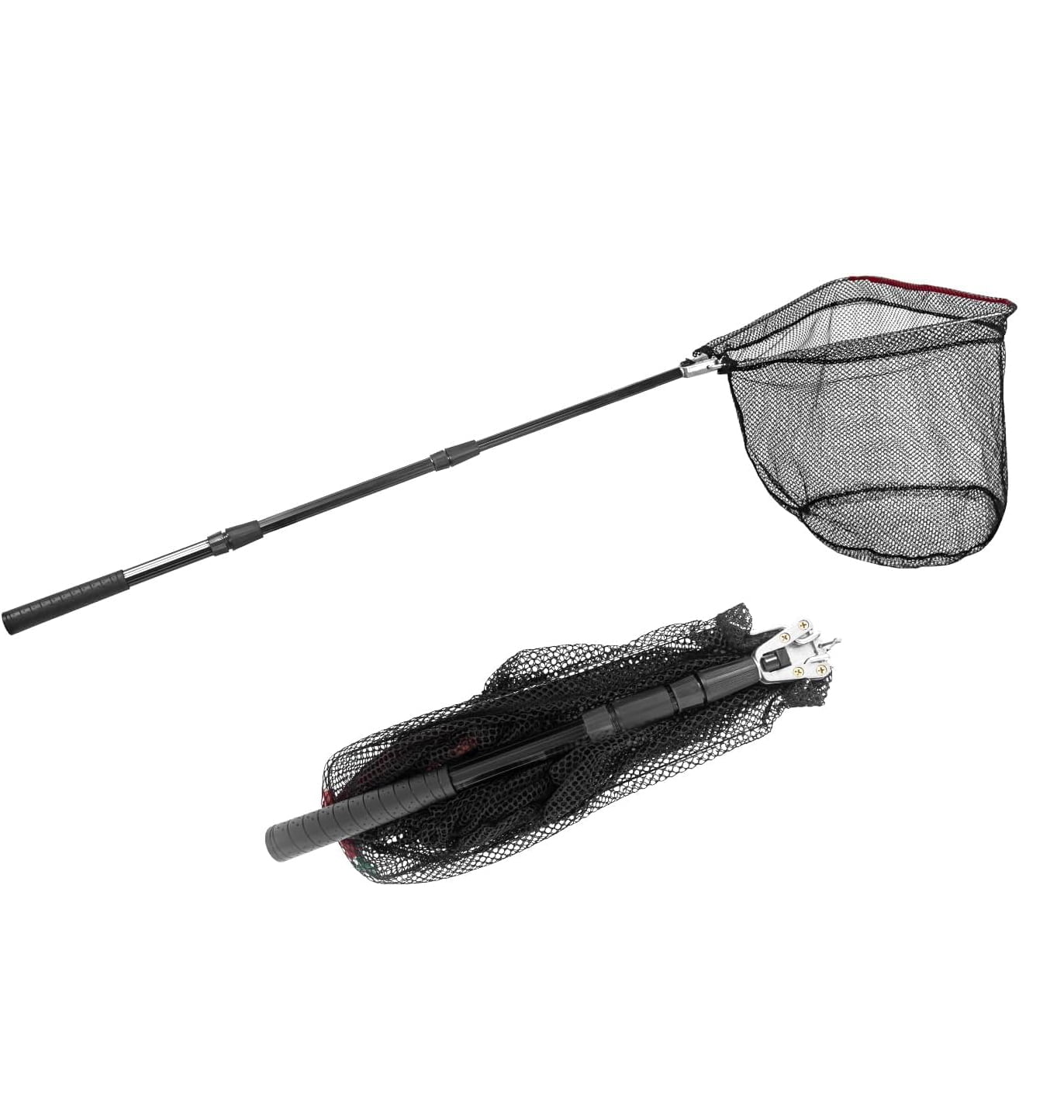 Portable Telescopic Fishing Net with Handle, Triangle Fishing Net ...