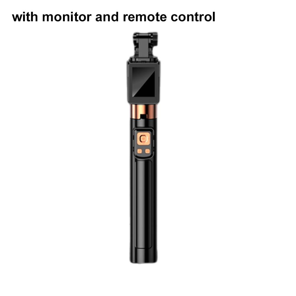 Portable Telescopic Tripod Selfie Stick Remote Control Live Streaming ...