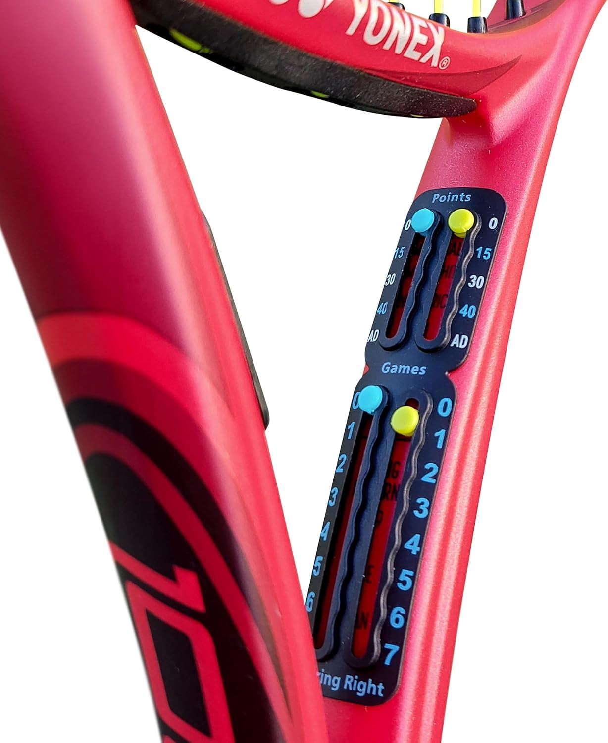 Portable Tennis Racket and Padel Scorekeeper, Easily Mounted Small ...