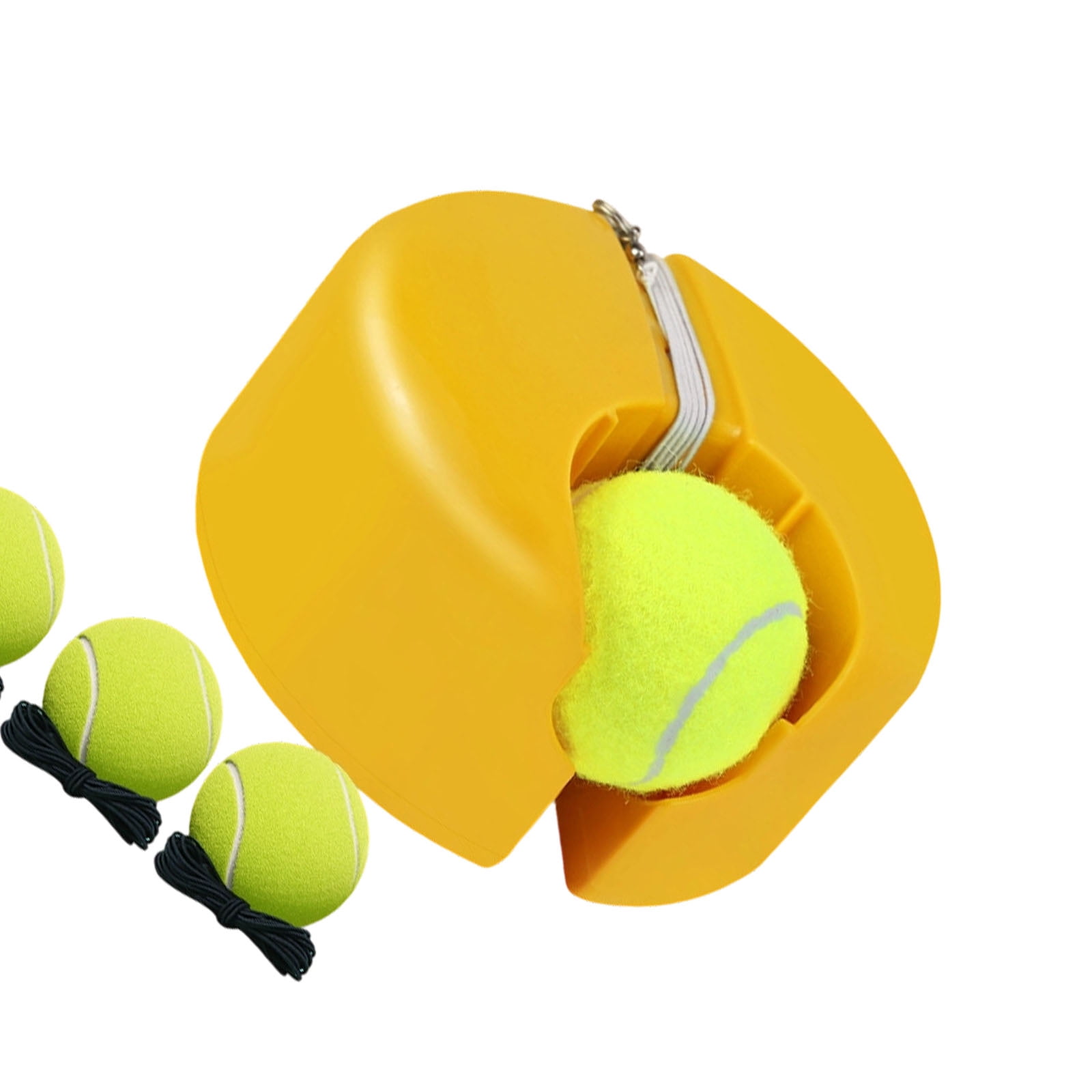Portable Tennis Trainer Practice Equipment Practice Rebounder Set ...
