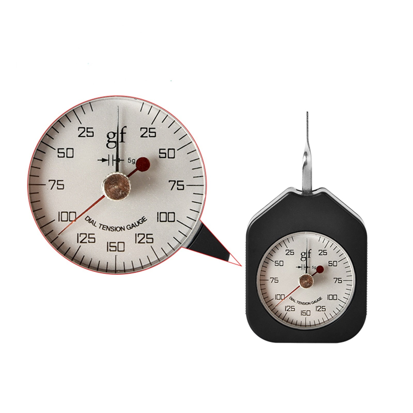 Portable Tension Pressure Meter Type Analog Force 30G 50G 100G 150G ...
