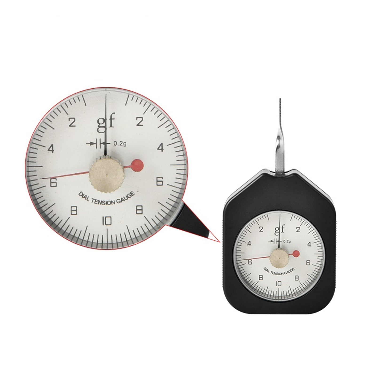Portable Tension Pressure Meter Type Analog Force 30G 50G 100G 150G ...