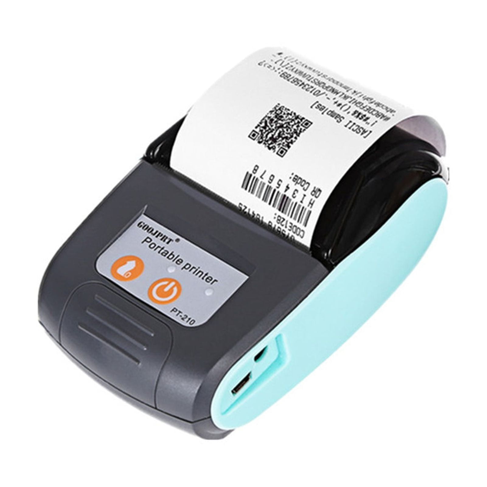 Portable Thermal BT 4.0 Receipt Printer Mini Printer Mobile 58mm ...