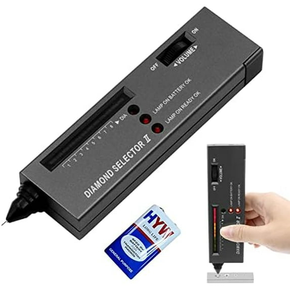 Portable Thermal Conductivity Meter Drill Pen High Accuracy Diamond Gem ...