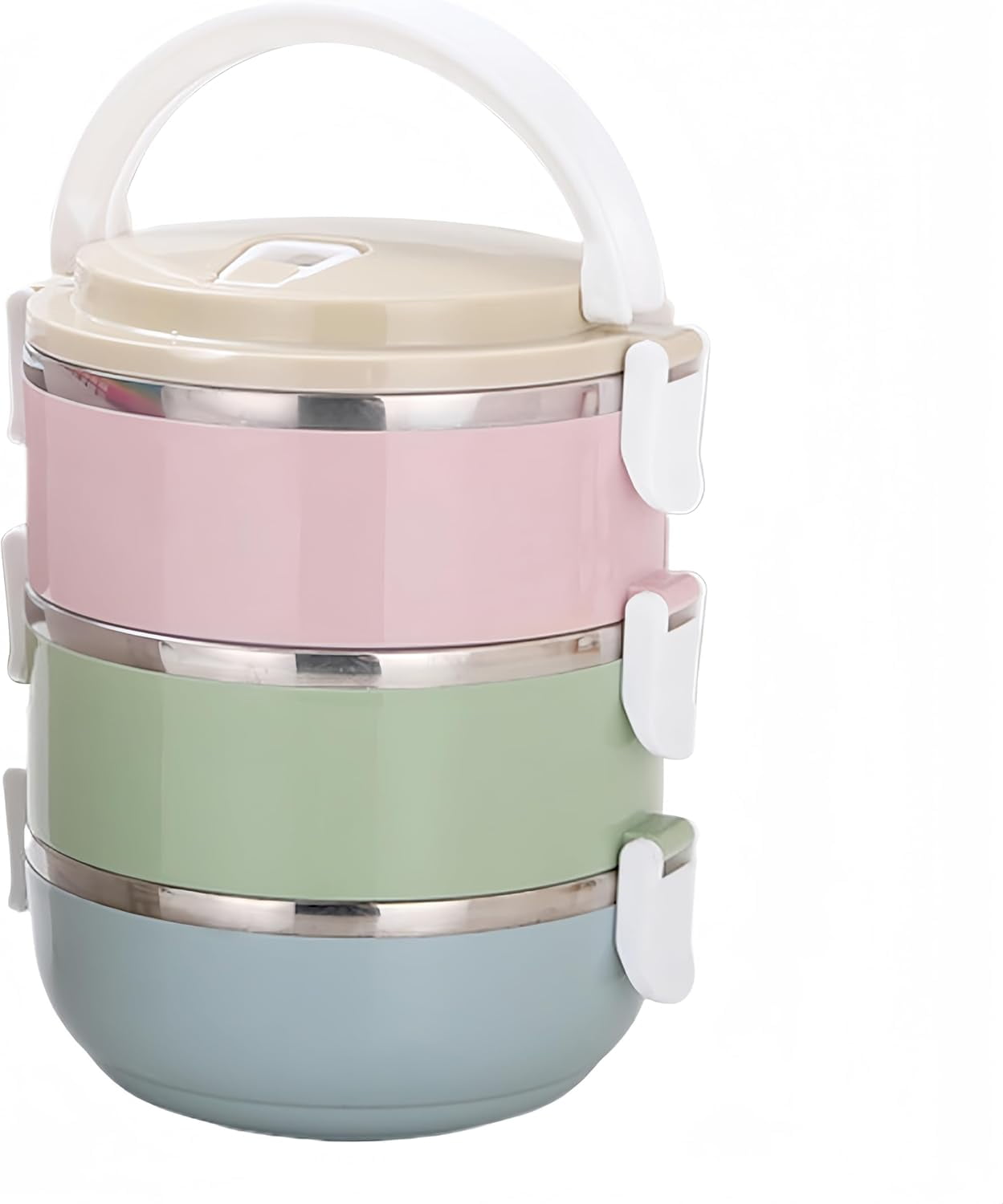 Portable Thermal Lunch Box: 304 Stainless Steel Thermal Lunch ...