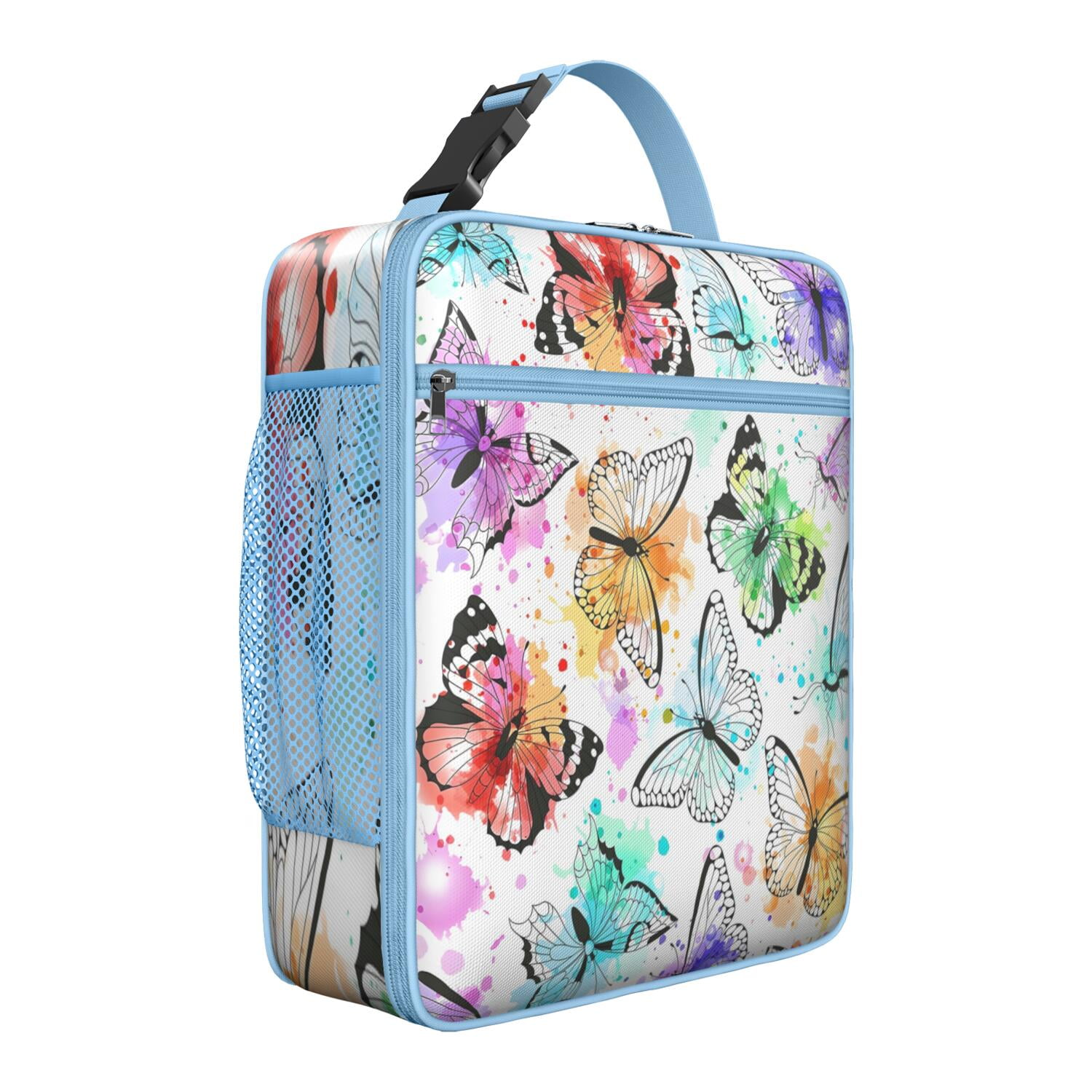 Portable Thermal Lunch Box with Butterfly Design – Waterproof Insulated ...