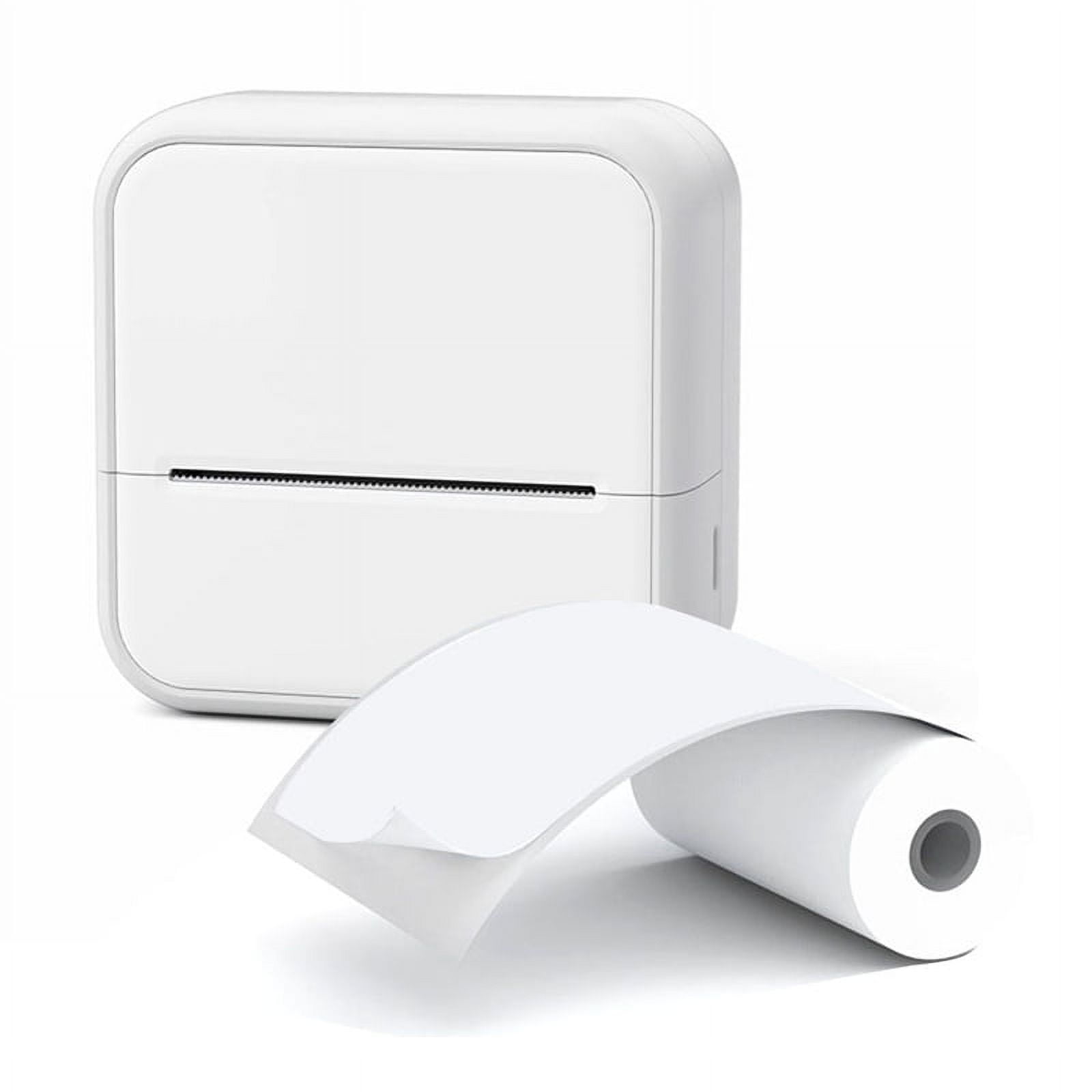 Portable Thermal Printer Mini Printer with Stickers Printer for Notes ...