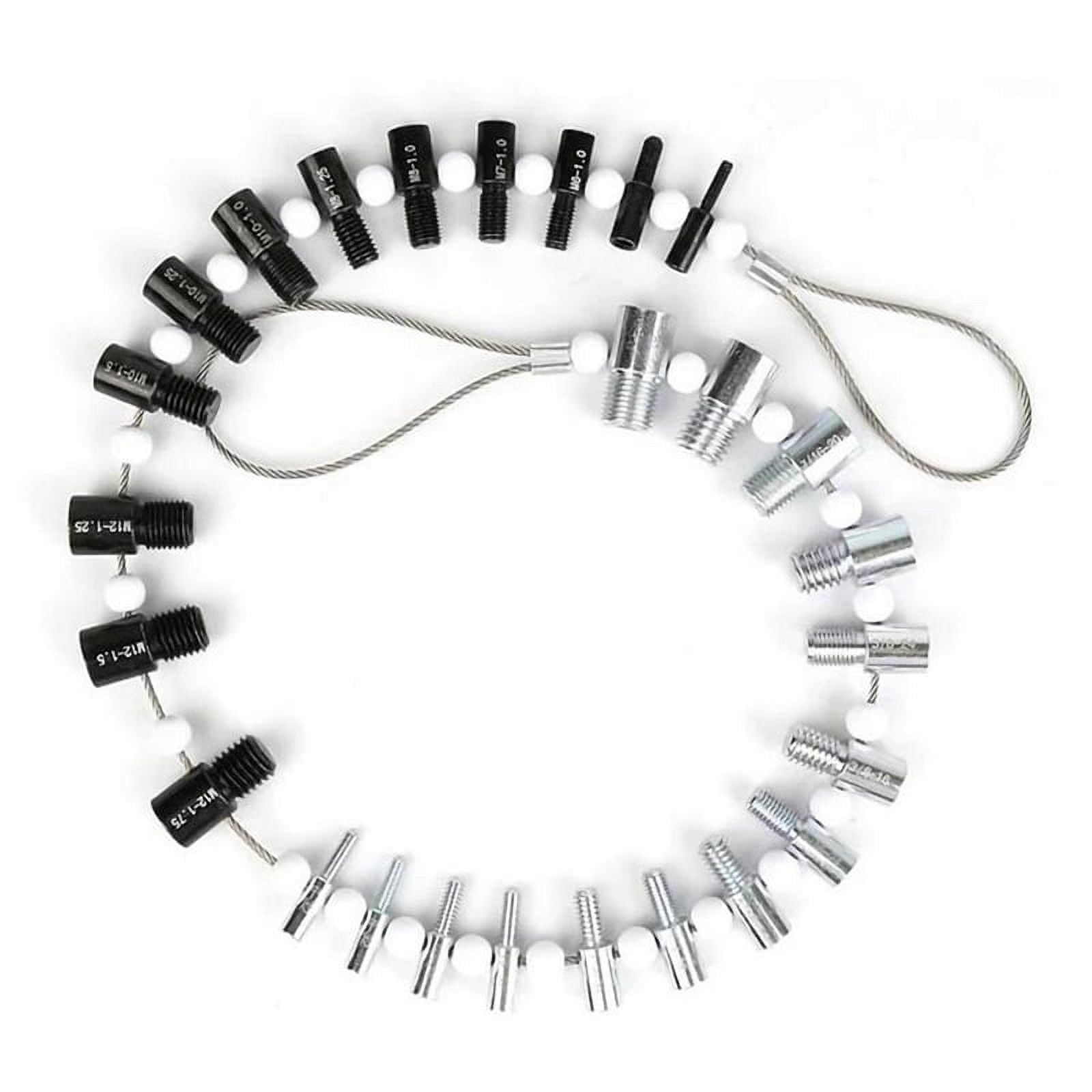 Portable Thread Tester Bolt Nut Screw Checking Checker 26 Male/Female ...