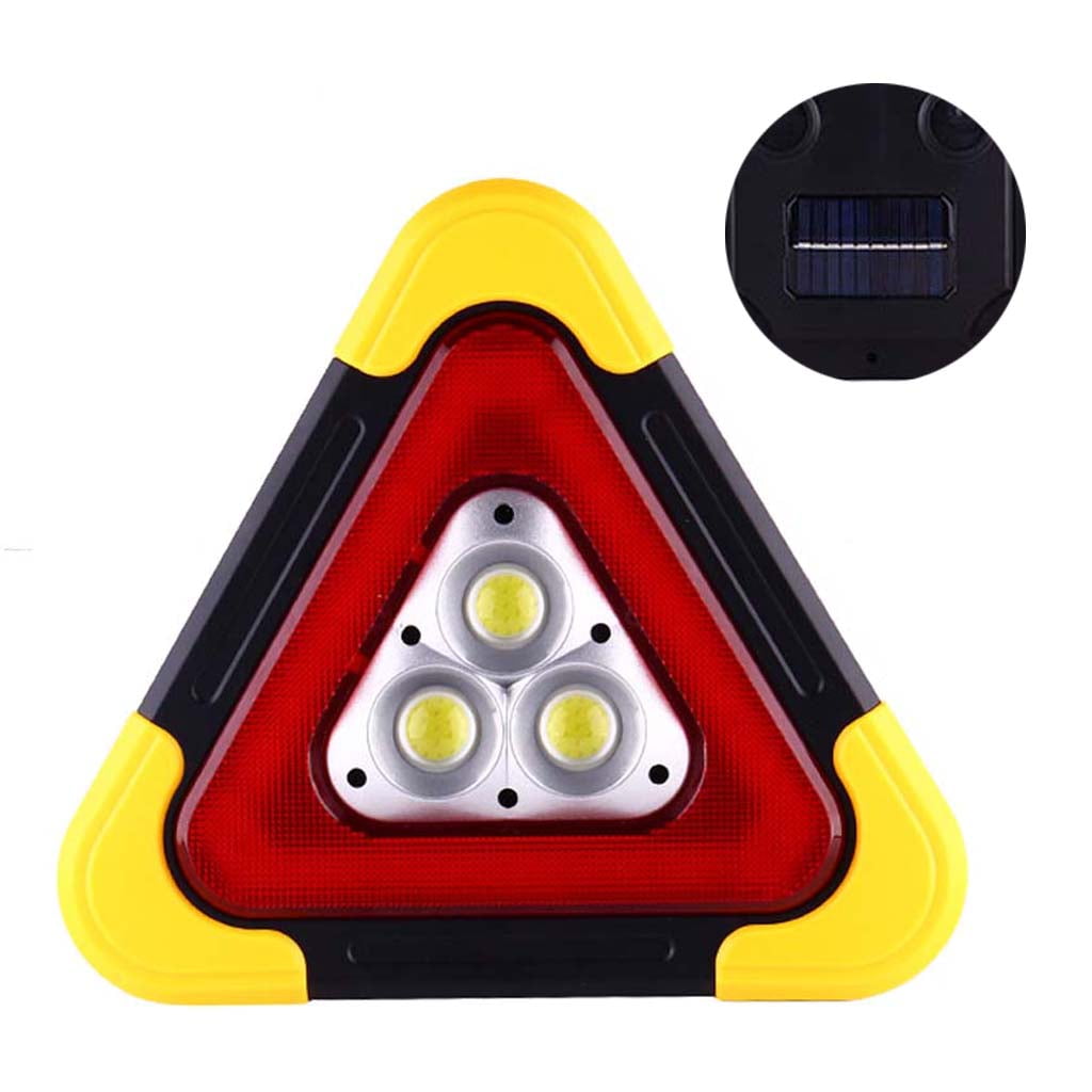 Portable Three-in-one Car Emergency Breakdown Warning Triangular for ...