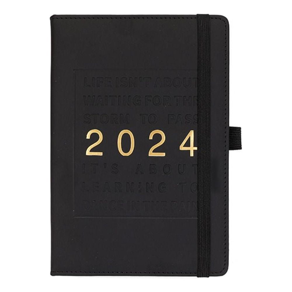 Portable Time Management A5 2024 Planner Notebook Monthly&Weekly Diary ...