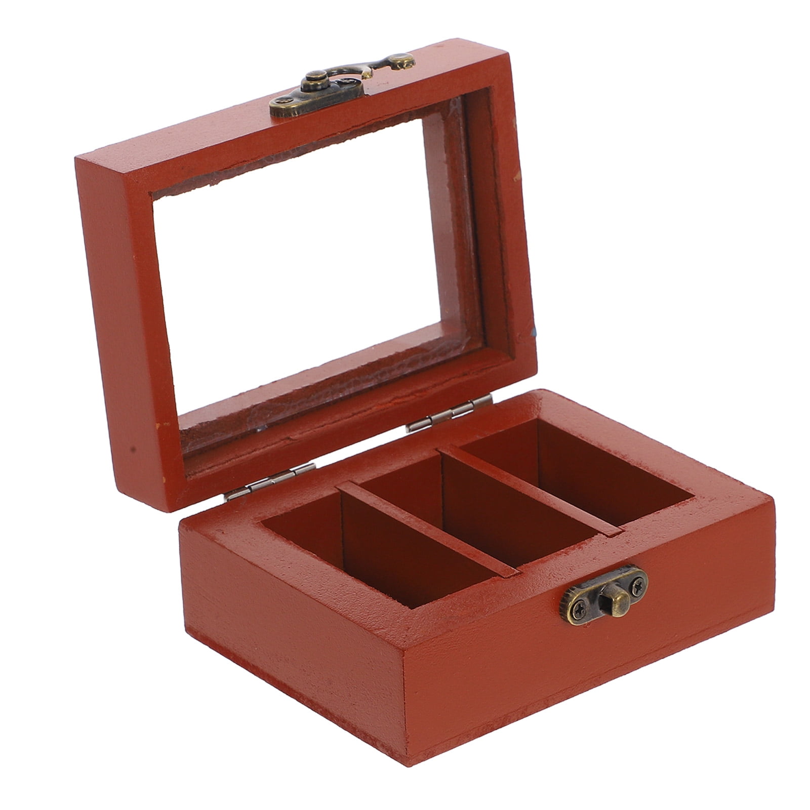 Portable Tiny Bookshelf For Small Spaces Decorative Wooden Bookcase For ...