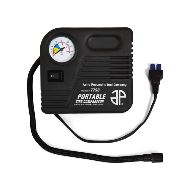 Portable Tire Compressor for 12V Mini Jumpstarter - Walmart.com