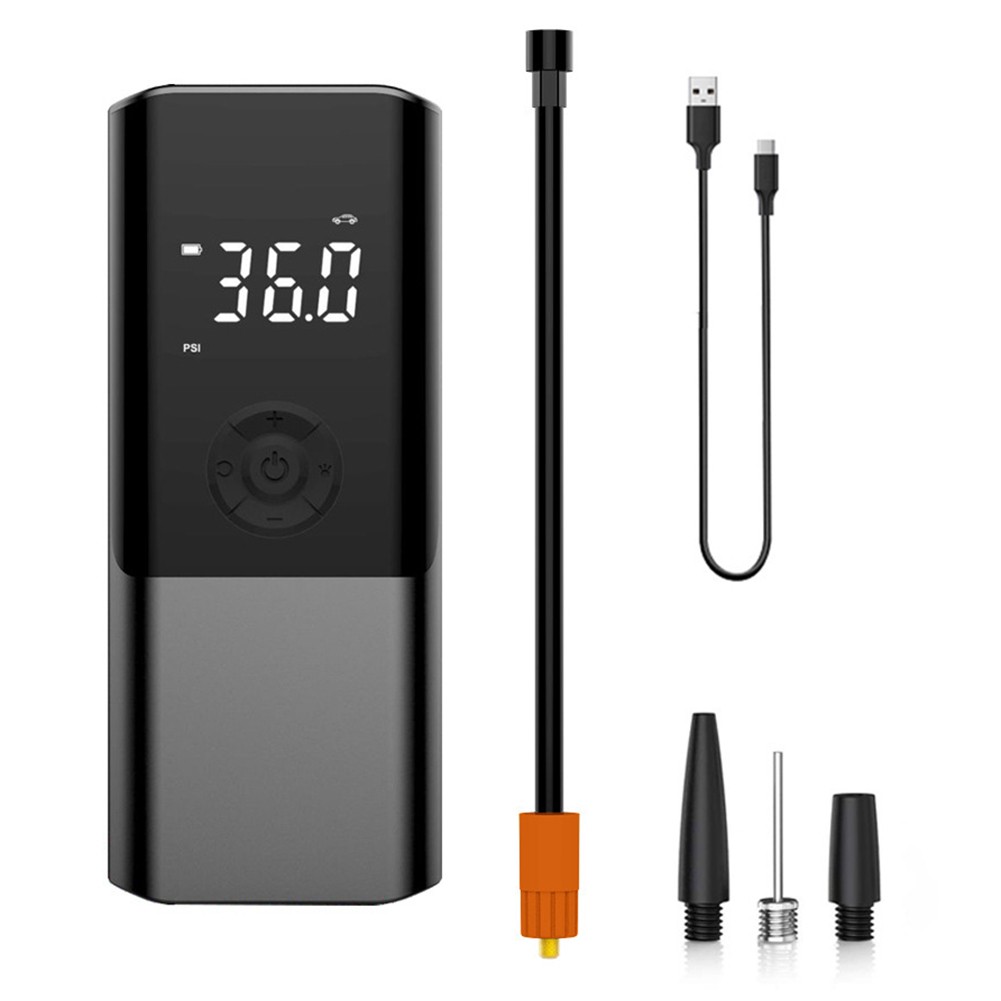 Portable Tire Inflator Air Compressor 150PSI Cordless Handheld Electric ...