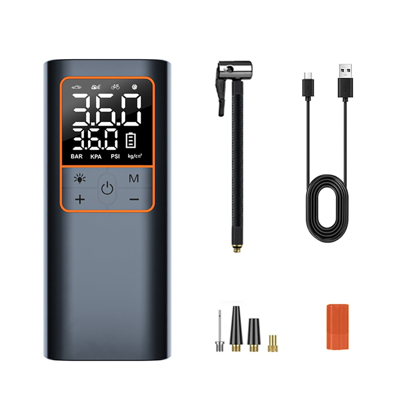 Portable Tire Inflator, Wireless Car Inflator, Car Inflator, Tire ...