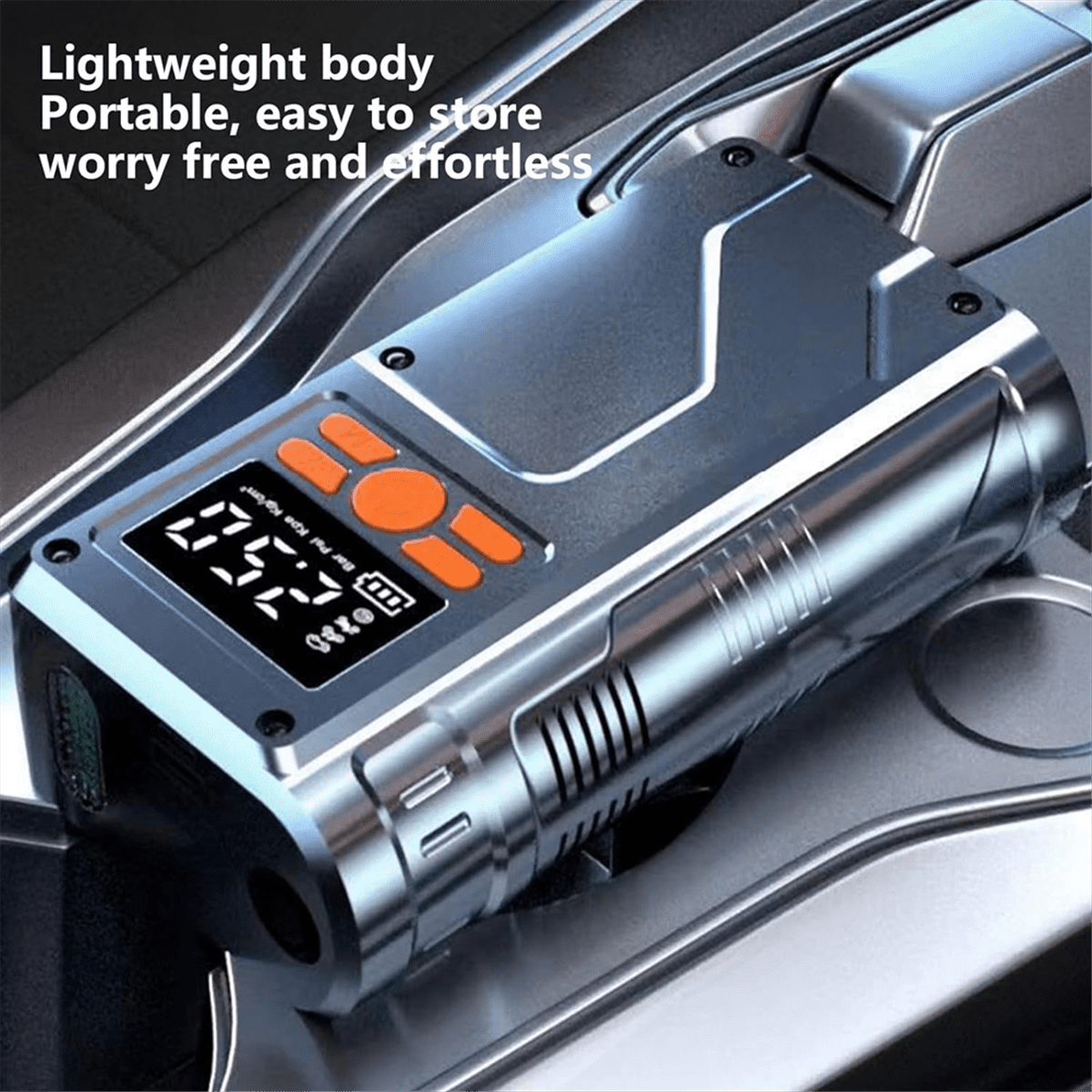 Portable Tire Inflator for Car,Corded Models Inflatable Pump,Digital ...