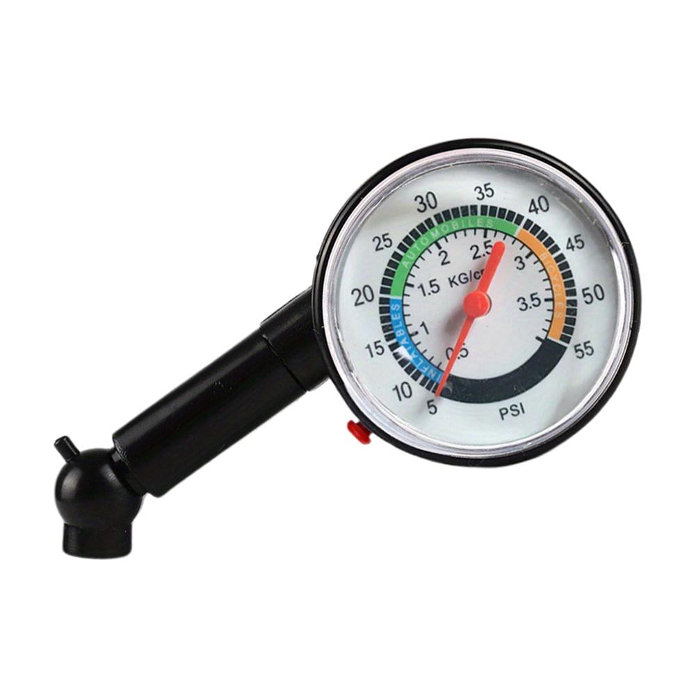 Portable Tire Pressure Gauge for Vehicles with Needle Hold Function and ...