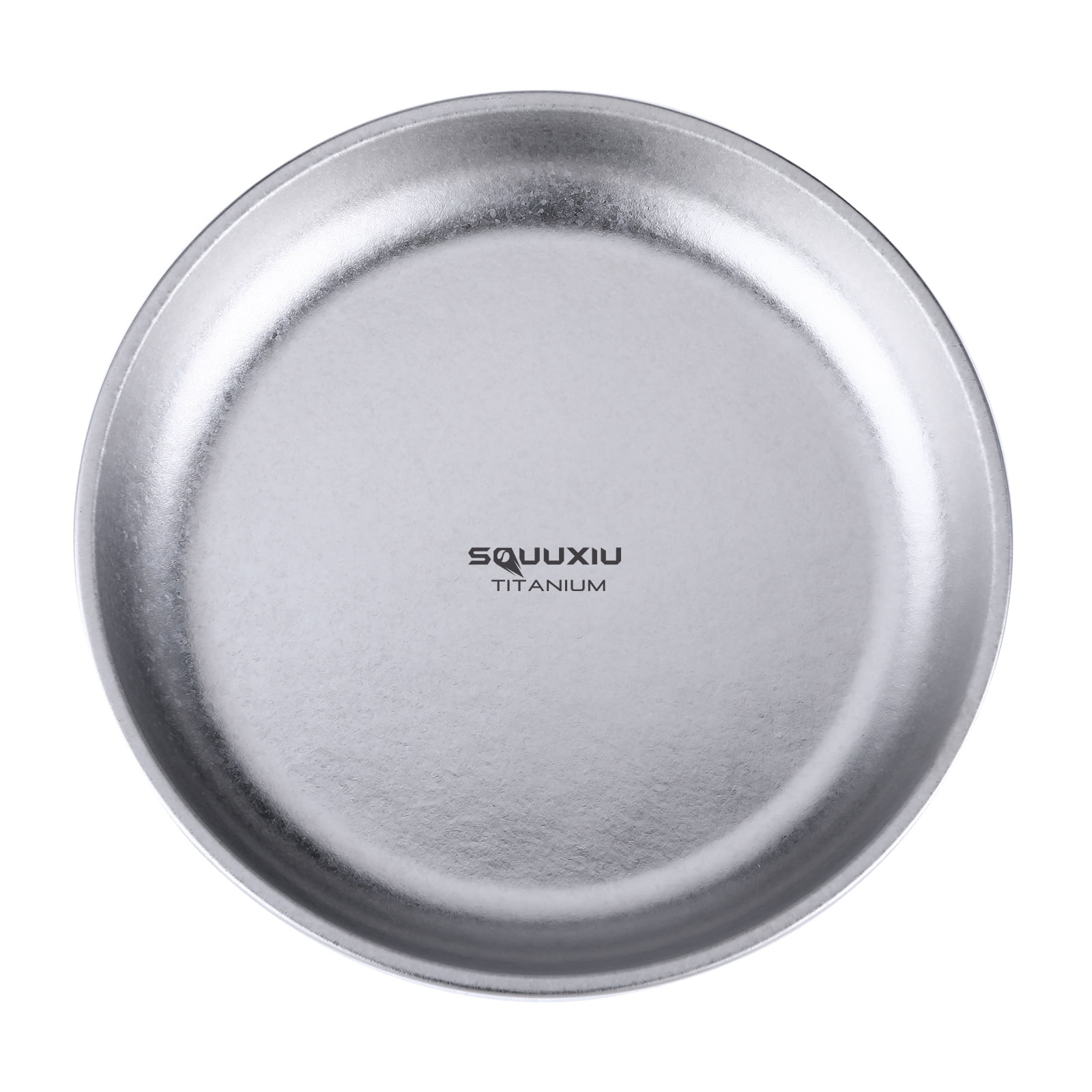 Portable Titanium Camping Plate Pure Ti Salad Plate Durable Lightweight ...
