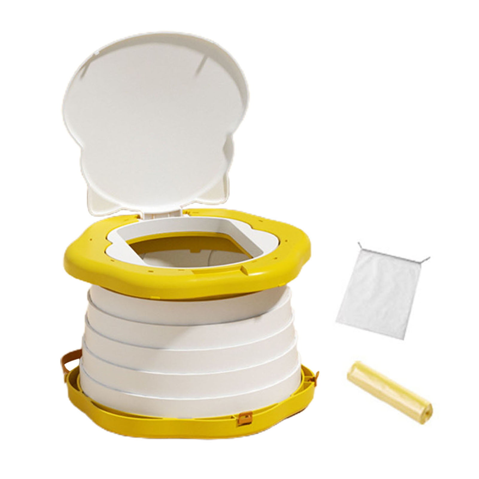 Portable Toddler Travel Potty Foldable Children Toilet with Splash ...