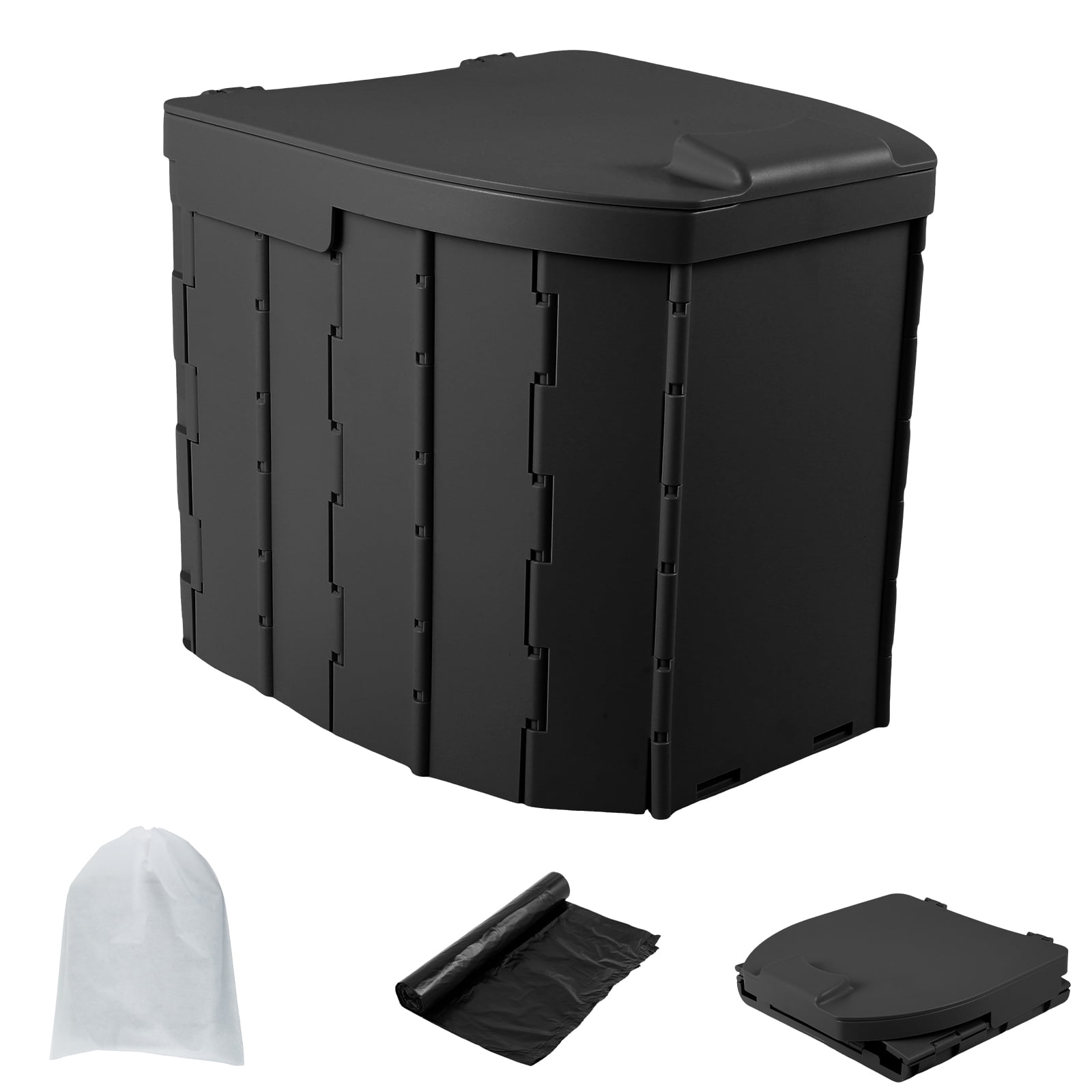 Portable Toilet for Camping, Portable Folding Toilet with Lid, Porta ...