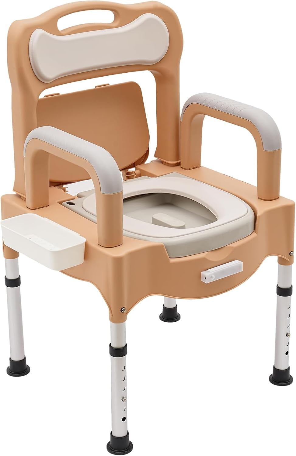 Portable Toilet Chair, PP Bedside Commodes Chair, 21.26 * 19.69 * 32 ...