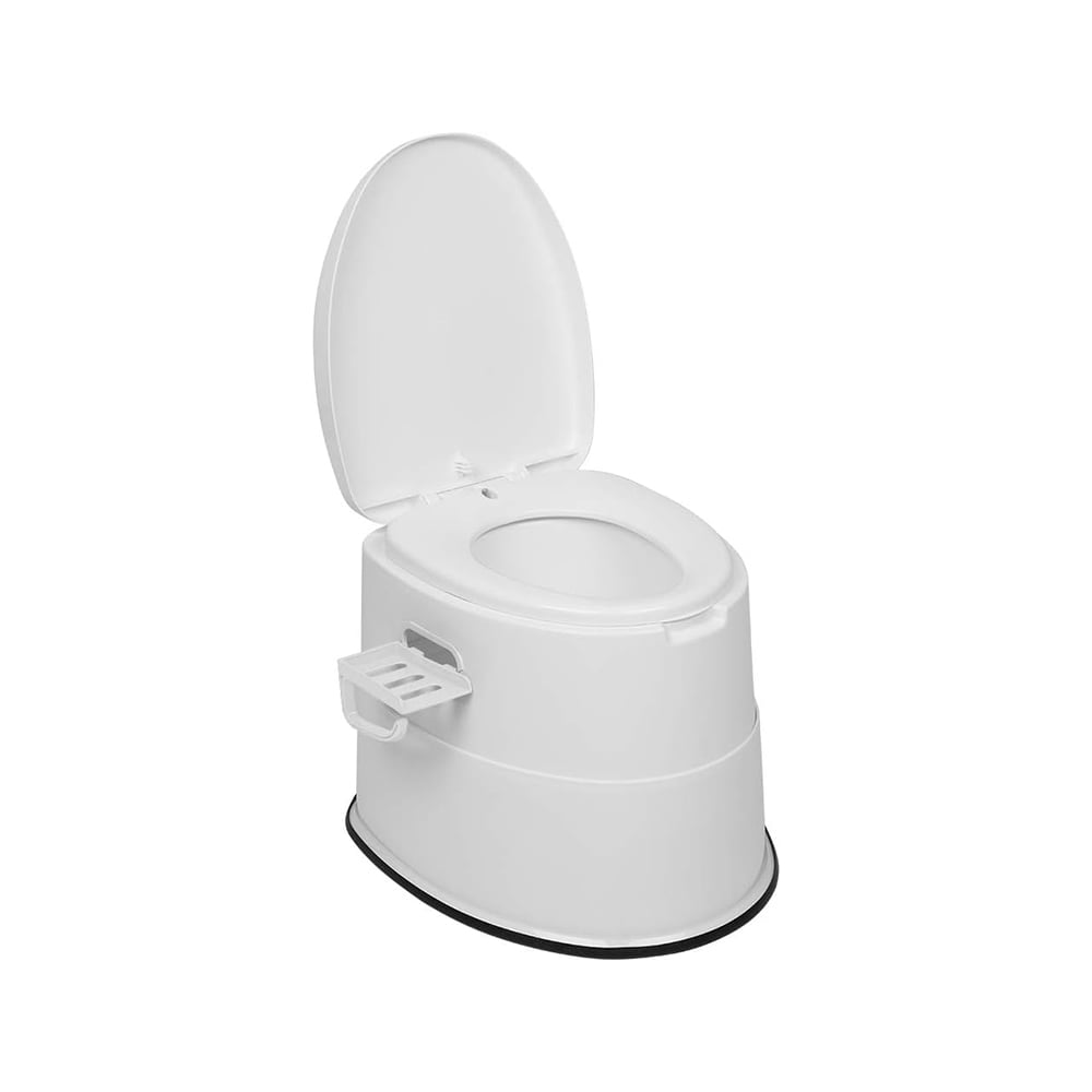 Portable Toilet | Indoor Outdoor Commode w/Detachable Inner Bucket ...