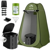 Portable Toilet Kit for Adults,Pop Up Privacy Tent,Large Portable ...
