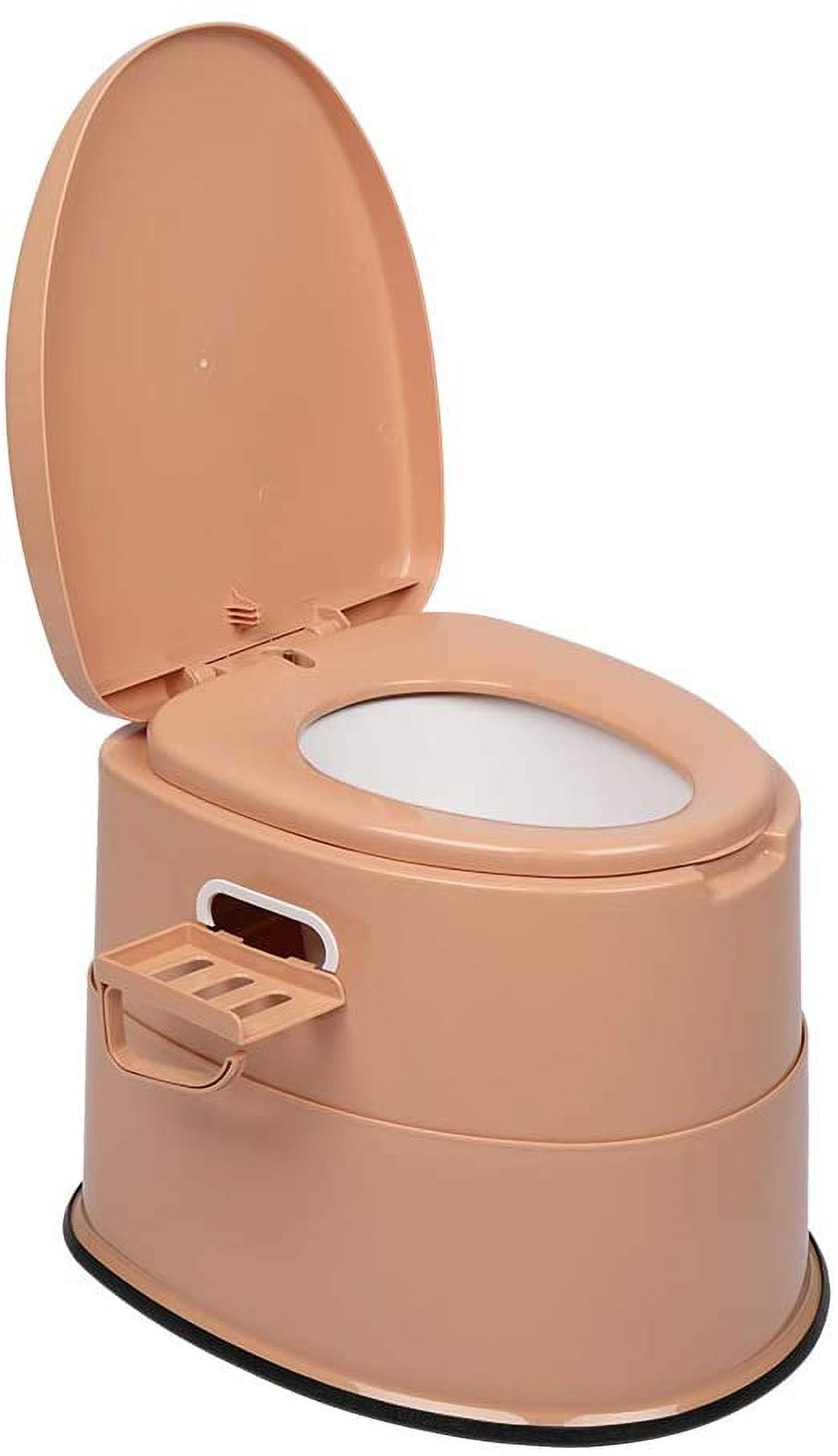 Portable Toilet, Outdoor Lightweight Porta Potty with Detachable Inner ...