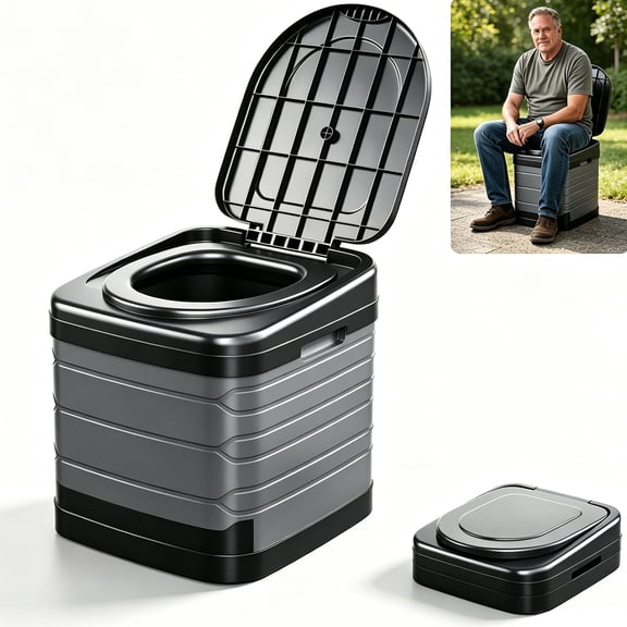Reliance Luggable Loo Camping Bucket Portable Potty for Outdoor ...