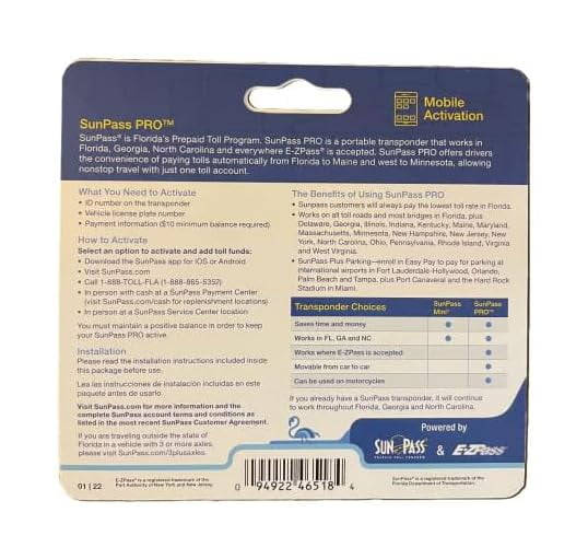 Portable Toll Transponder for Any Car + 40x60 cm Microfiber Towel ...