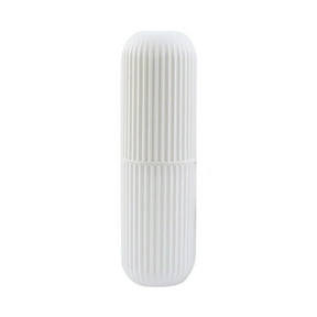DODAMOUR 2 in 1 Travel Toothbrush Cup Case, Portable Toothbrush Holder ...