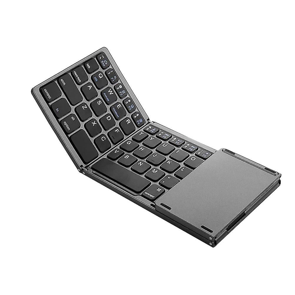 Portable Touch Computer Keyboard Ultra-thin Wireless Keyboard Foldable ...
