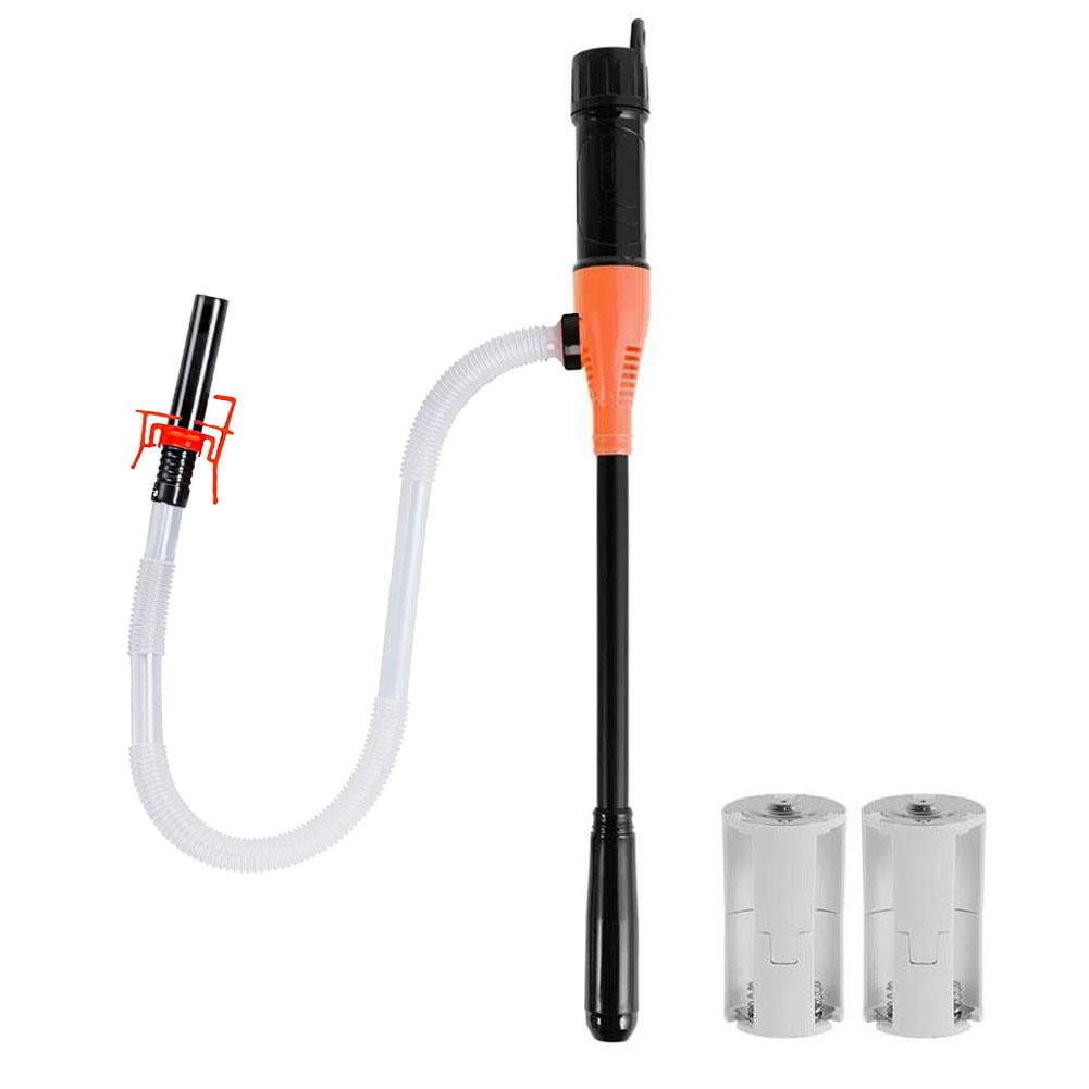 Portable Transfer Pump Battery Operated Electric Siphon For Gas, Fuel ...