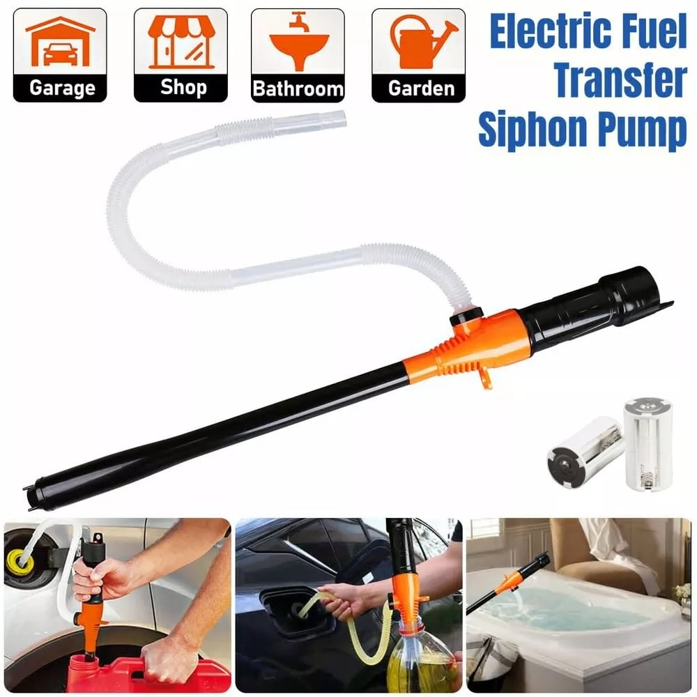 Portable Transfer Pump, Battery Powered Fuel Transfer Pump, Gas ...