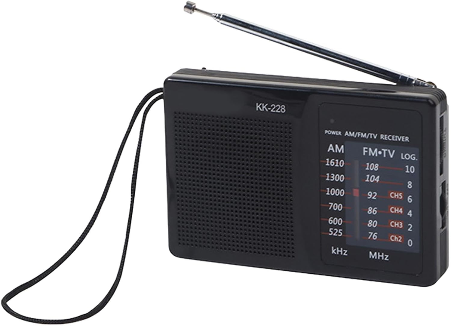 Portable Transistor Radios,Portable Am FM Radios,Battery Operated Am/FM ...