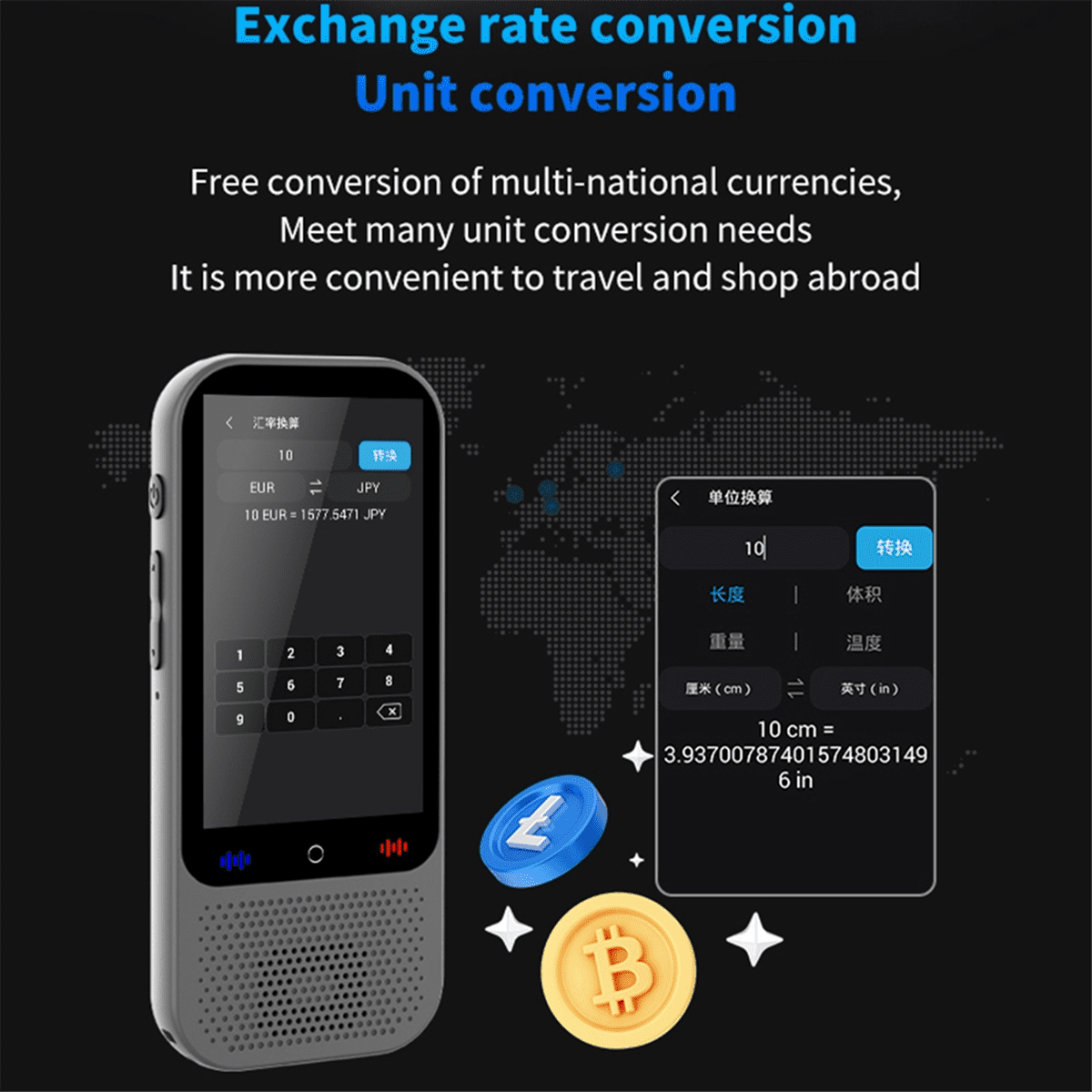 Portable Translation Machine S80 Pro ChatGPT Real-Time Languages ...