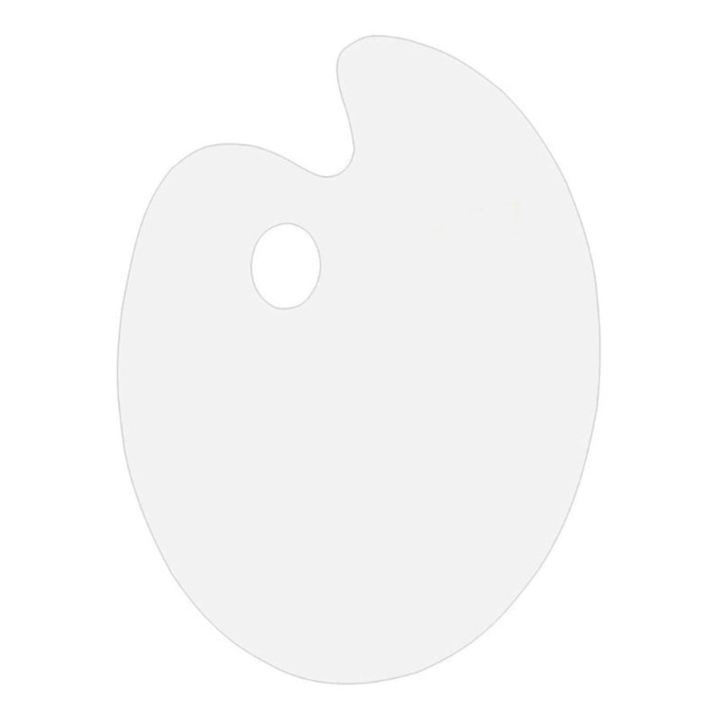 Portable Transparent Acrylic Paint Palette Artist Beginner Art Paint ...