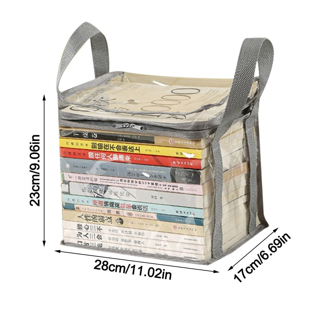 Portable Transparent Zipper Handle Clear Pouch Collapsible Pouch Comic ...