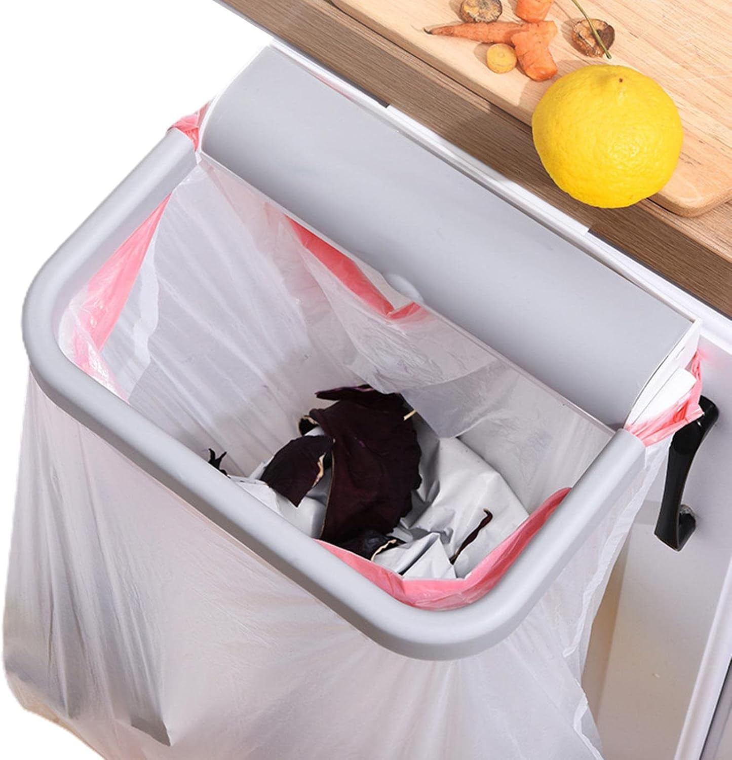 Portable Trash Bag Holder,RV Garbage Bag Holder, Cabinet Door Trash ...