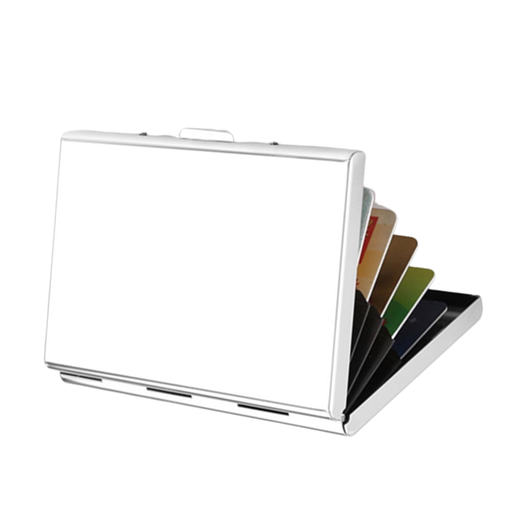 Portable Travel Business Card Holder, Business Card Case Stainless ...