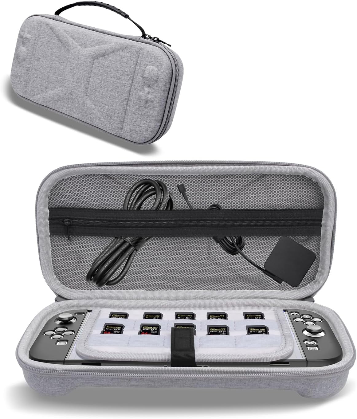 Portable Travel Case for NS Switch 2 Carrying Case 2025, Hard Shell Eva Protective Switch2 ...