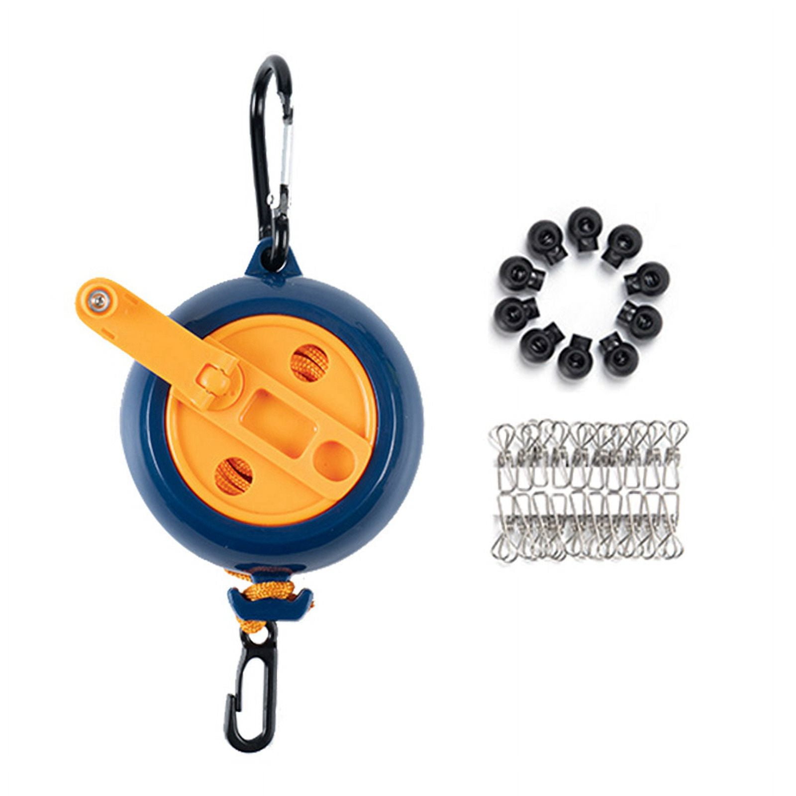 Portable Travel Clothesline, 32.8ft Retractable Clothesline, Camping ...