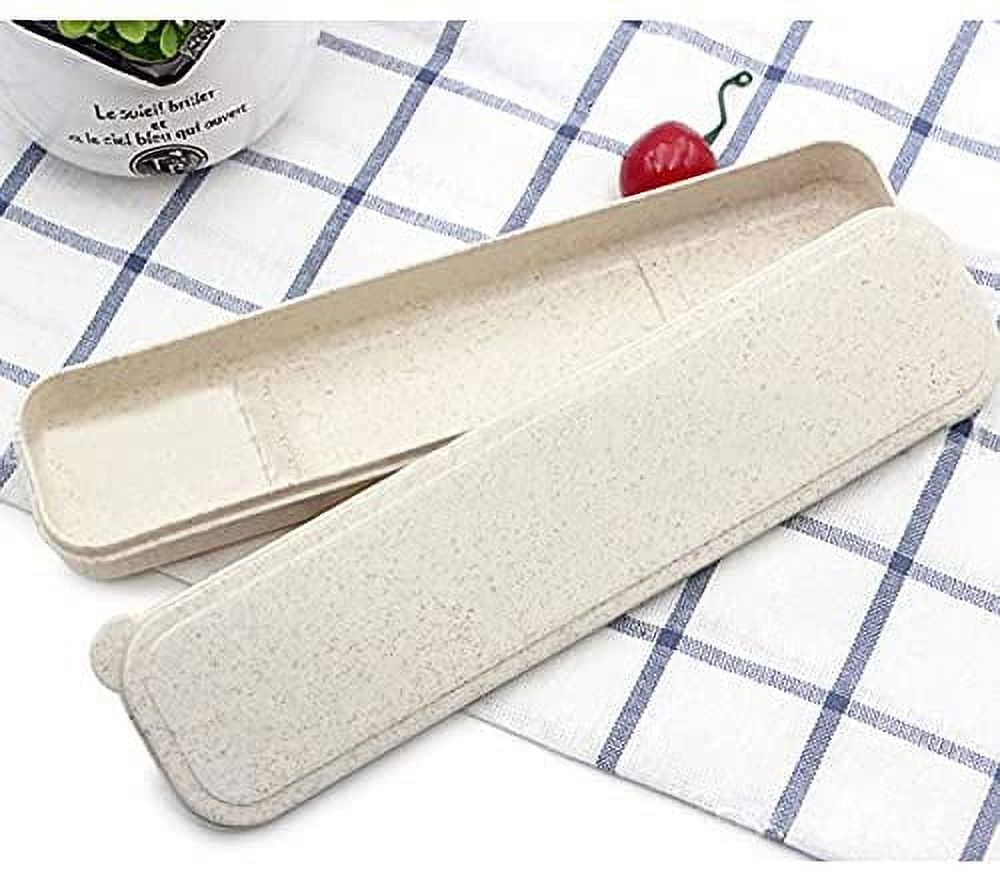 Portable Travel Cutlery Box, Storage Box, Utensil Box, Lunch Bag ...