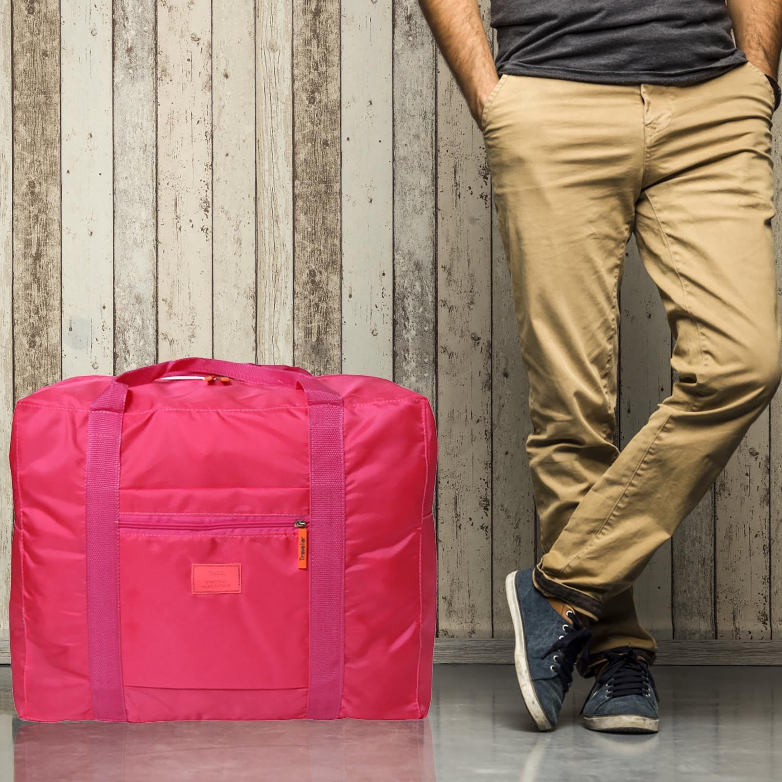Portable Travel Duffel Bag Lightweight Foldable Travel Bag for Women ...