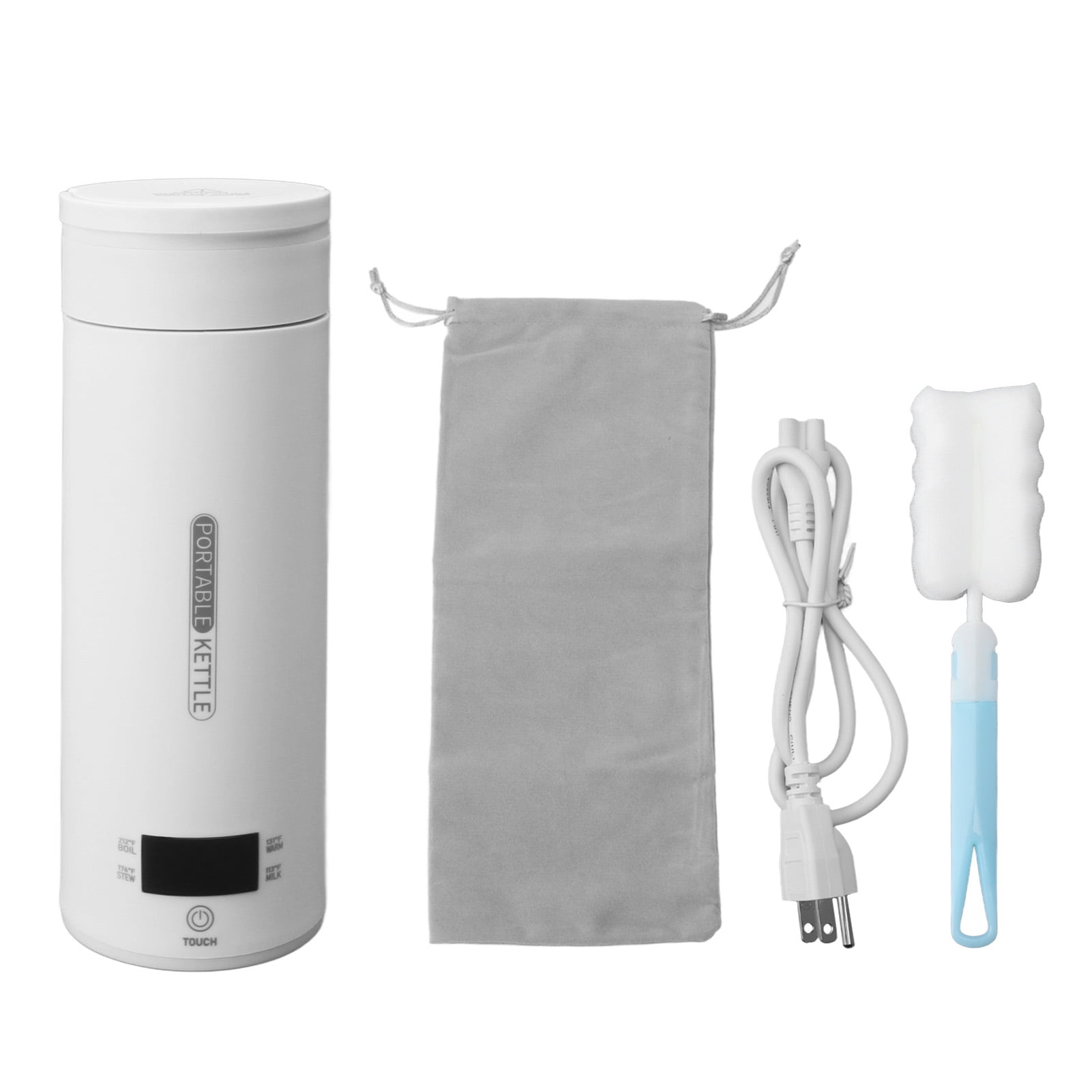 Portable Travel Electric Kettle Small Electric Tea Kettle with 4 ...