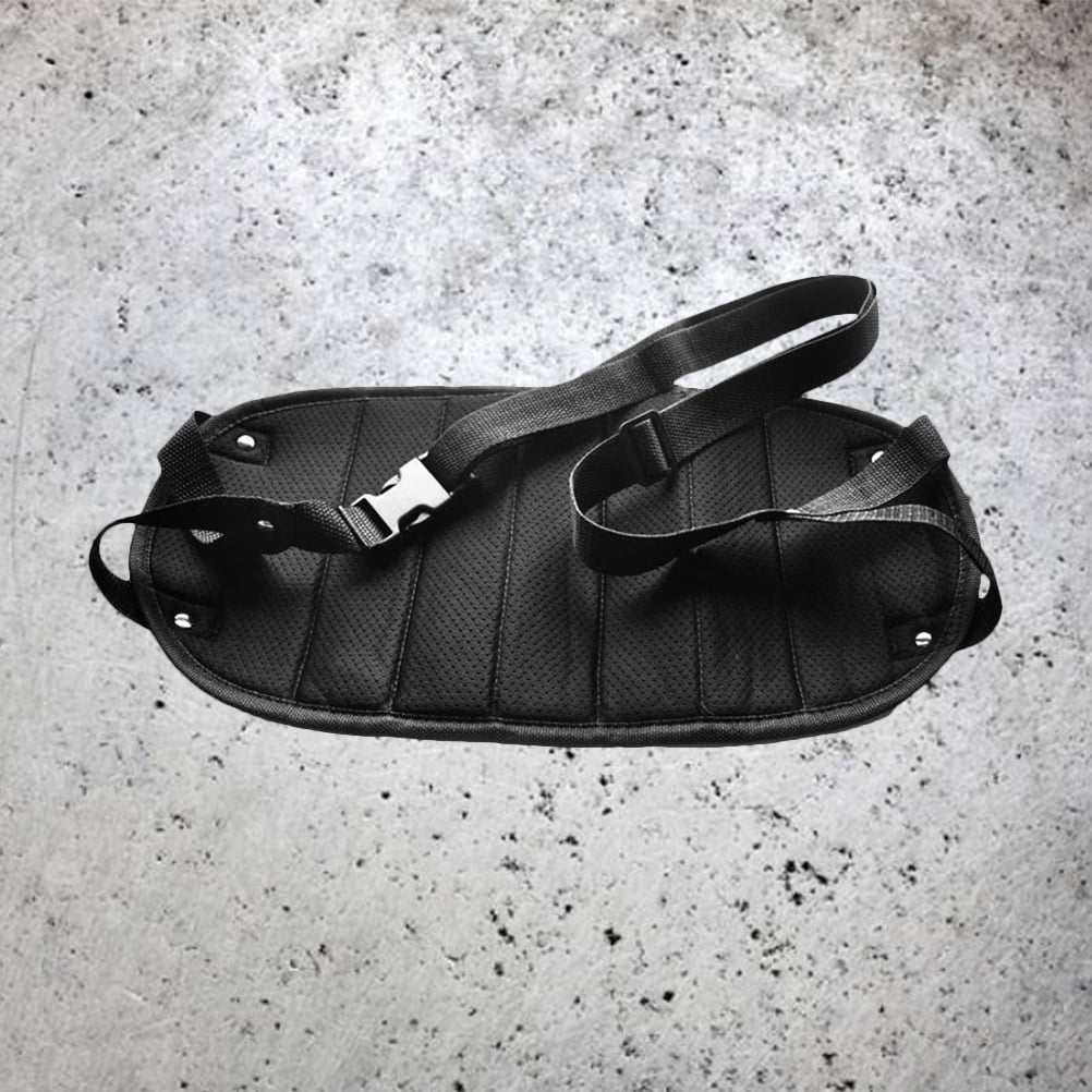 Portable Travel Footrest Hammock Black Adjustable Height and Length for ...