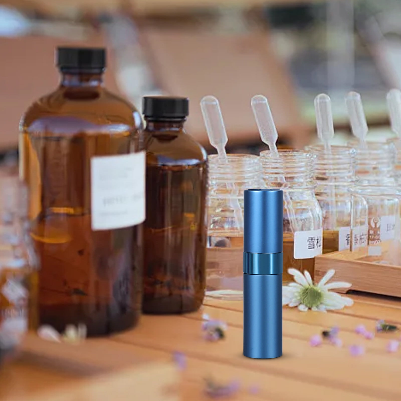 Portable Travel Perfume Bottle, 8mlAnodized Perfume Sub-Bottle for Easy ...