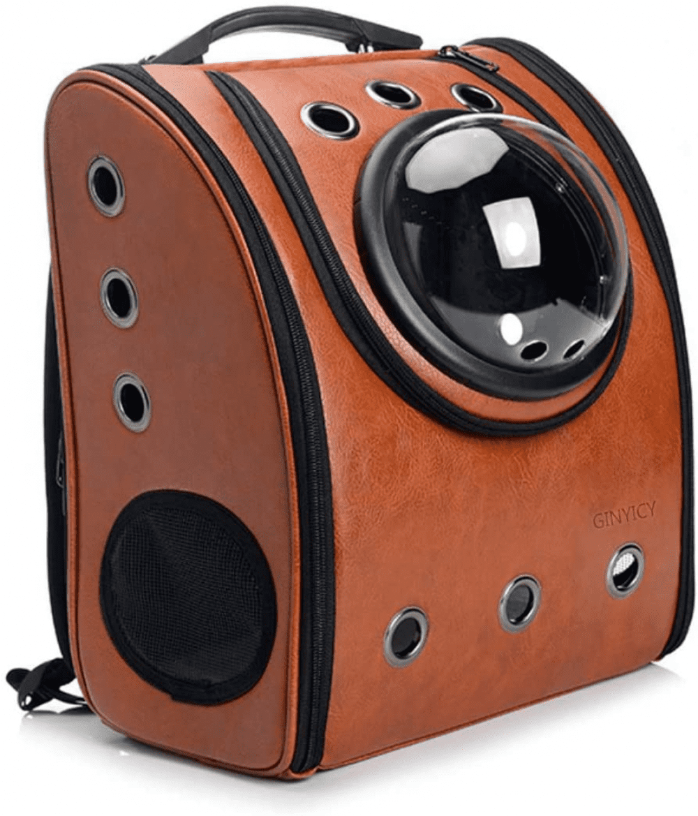 Portable Travel Pet Carrier Backpack, Space Capsule Bubble Design ...